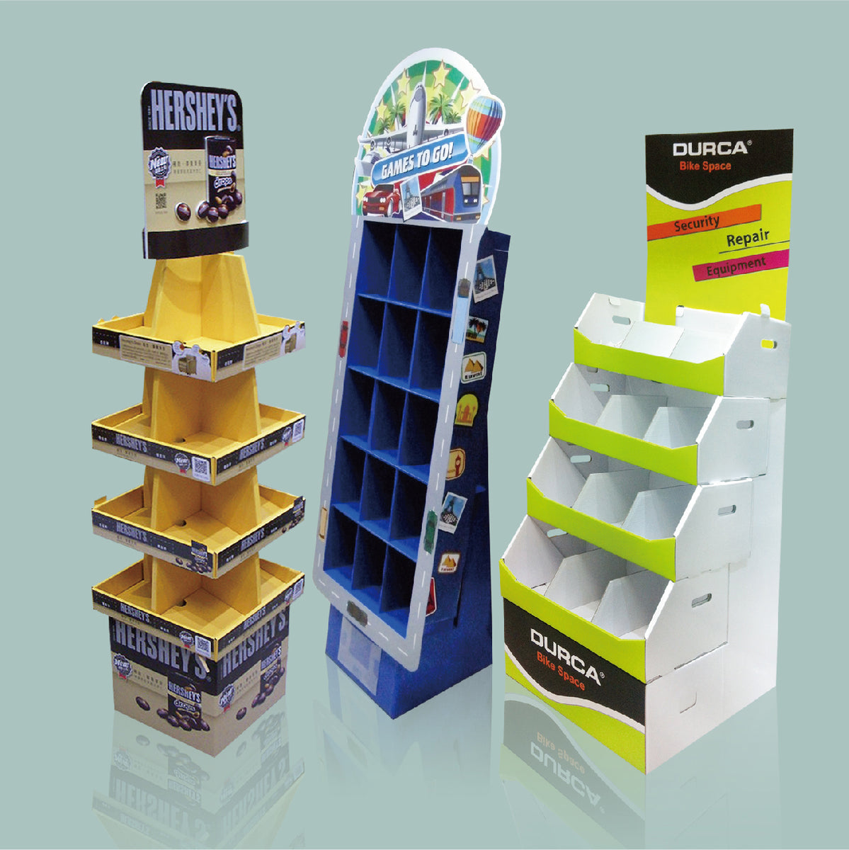 Floor Stand Displays / FSDU – GLPOP
